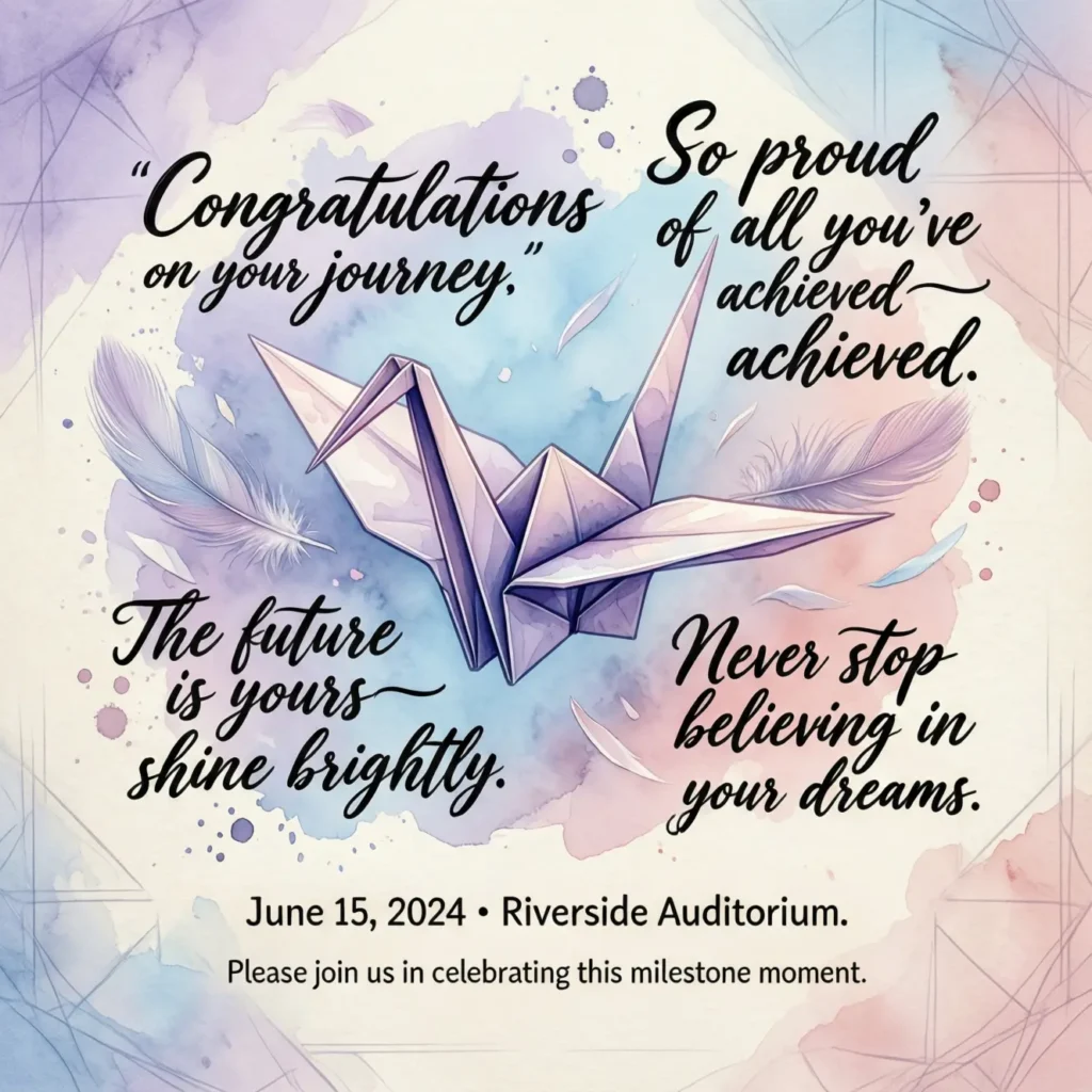 150+ Heartfelt Ideas to Celebrate Graduation Invitation Message