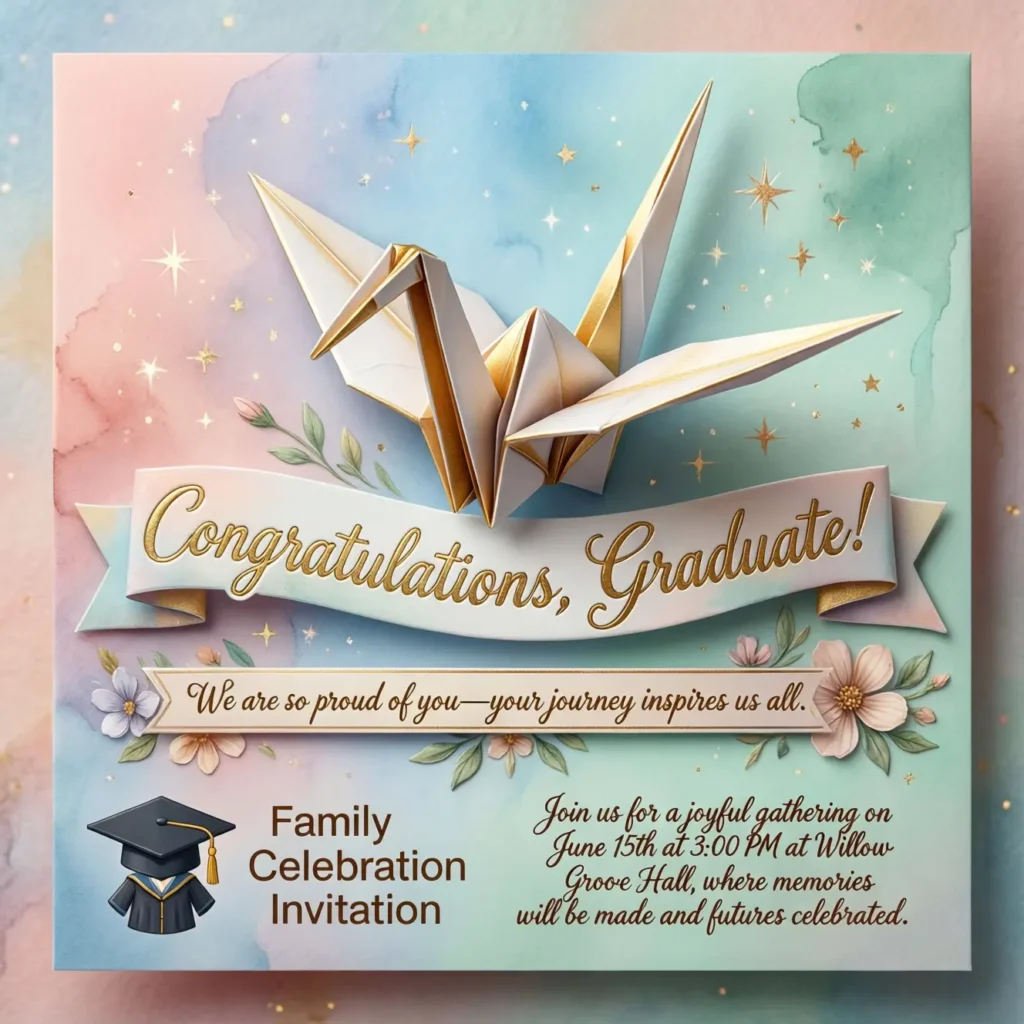 150+ Heartfelt Ideas to Celebrate Graduation Invitation Message
